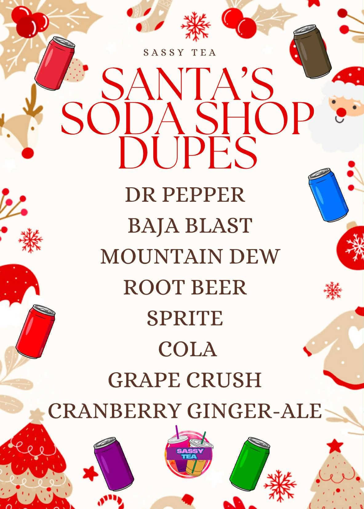 Soda Shop Dupes – Sassy Tea